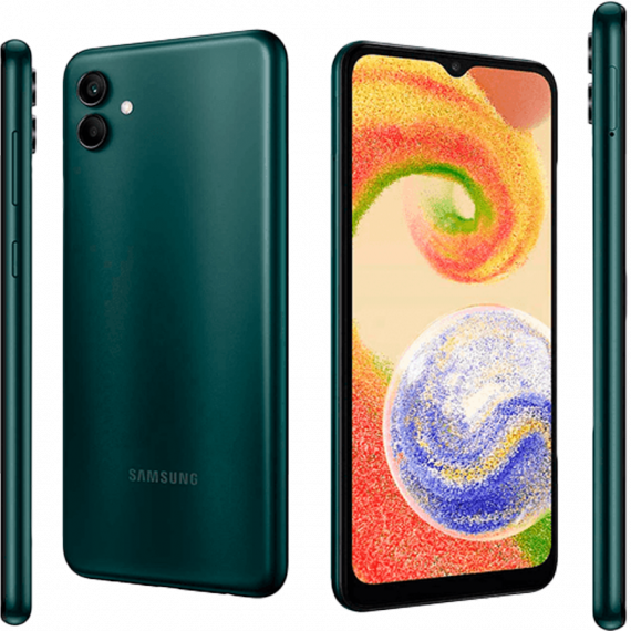 SAMSUNG GALAXY A04S - Green, 128GB